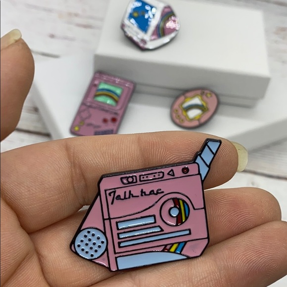 Jewelry | Tech Old School Enamel Pin | Poshmark